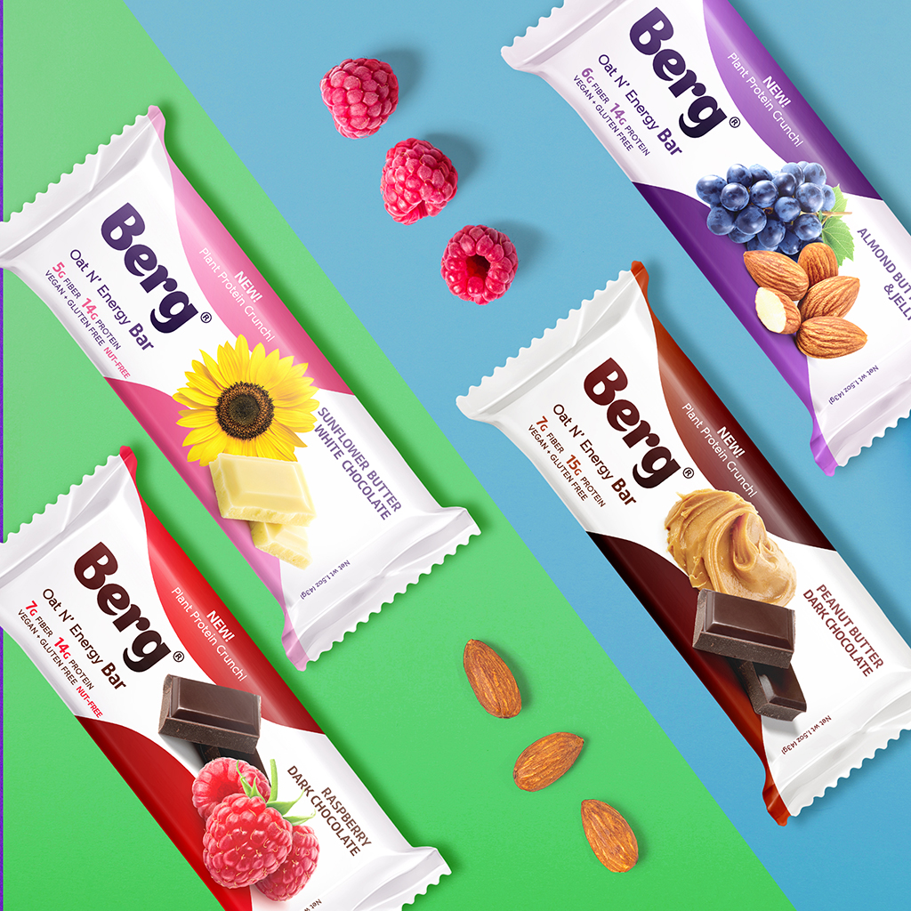 Berg Bar - Almond Butter & Jelly *CASE ONLY* | Soft Stuff Distributors