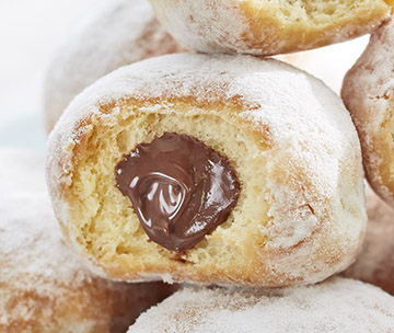 Mini Beignet Chocolate Hazelnut | Soft Stuff Distributors
