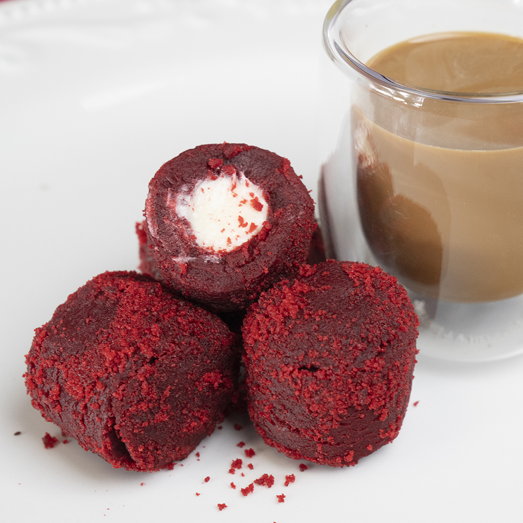 Red Velvet Cake Bites | Soft Stuff Distributors