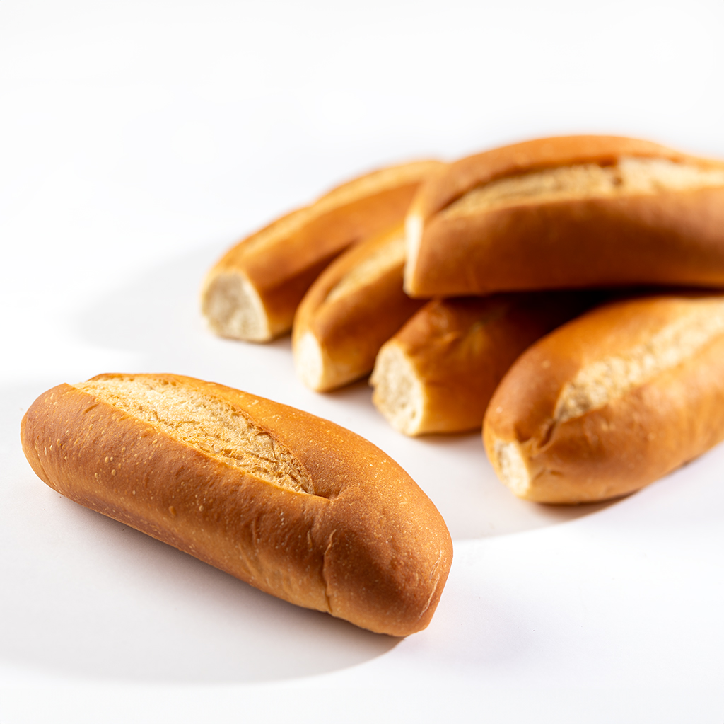 8" Steak Sub Rolls Unsliced | Soft Stuff Distributors